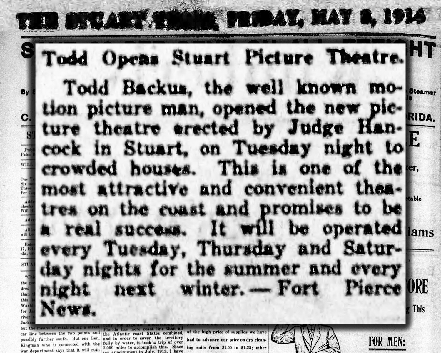 Stuart's Three Lyric Theatres - The 1895 Church of StuArt