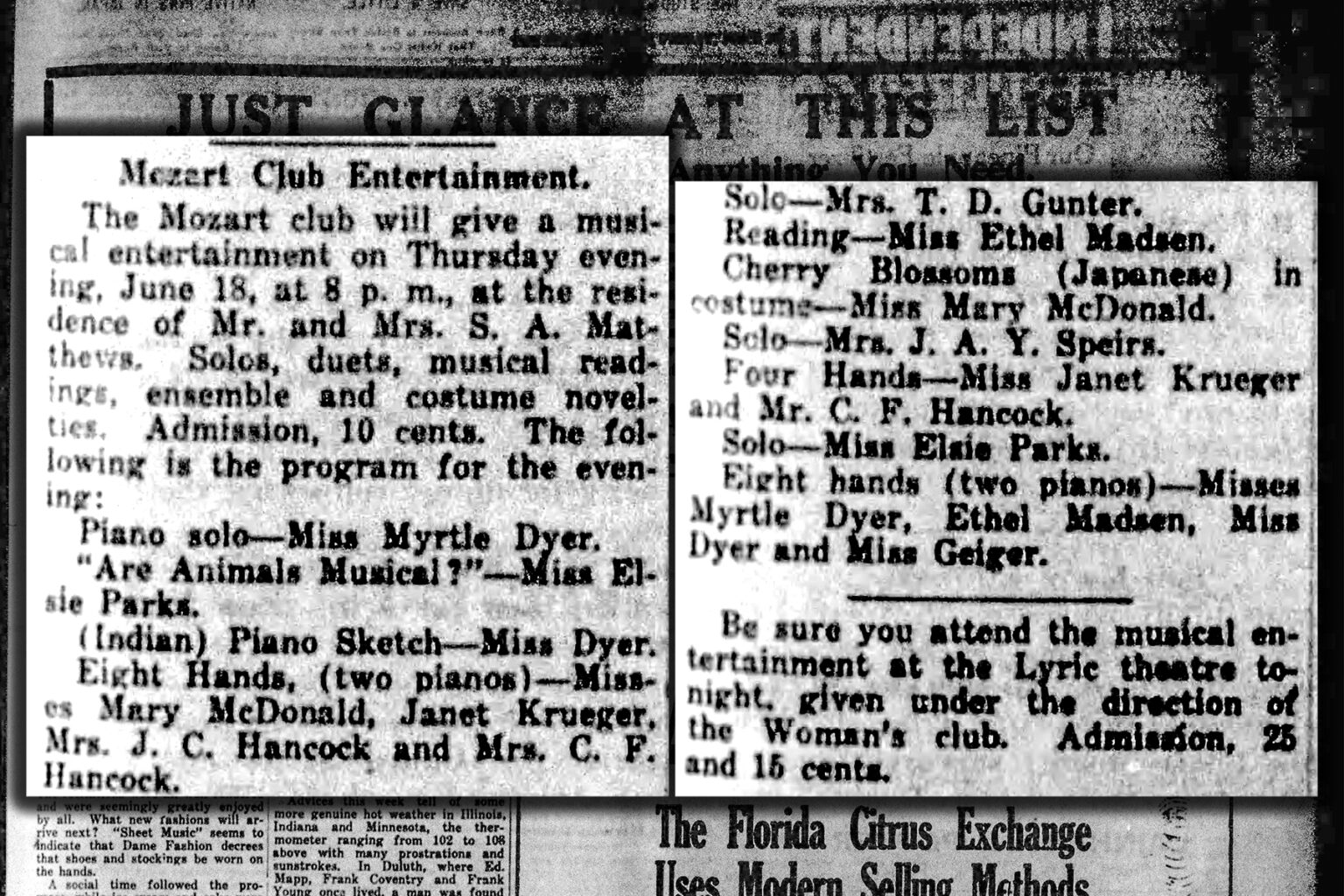 Stuart’s Three Lyric Theatres - The 1895 Church of StuArt