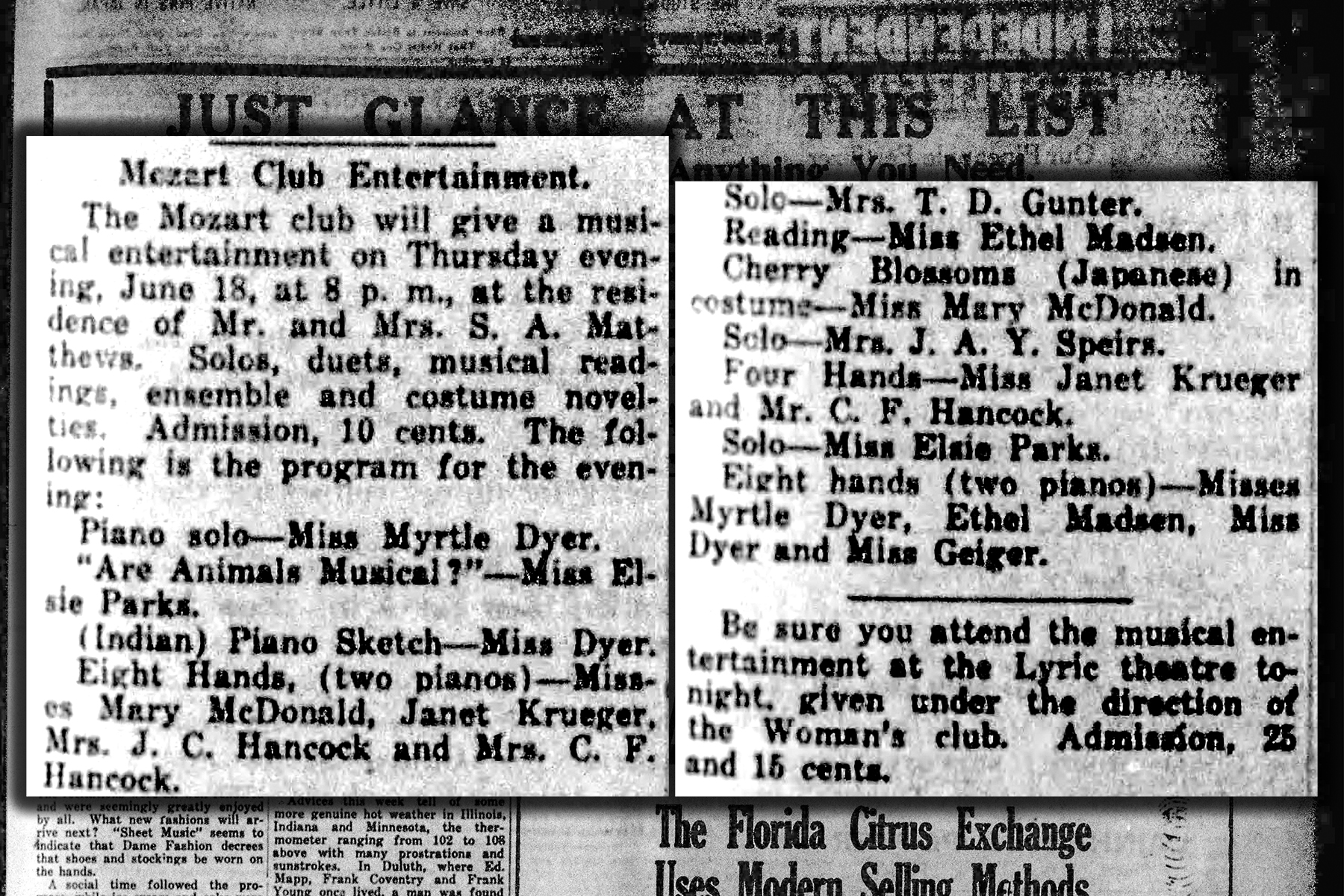 Stuart's Three Lyric Theatres - The 1895 Church of StuArt