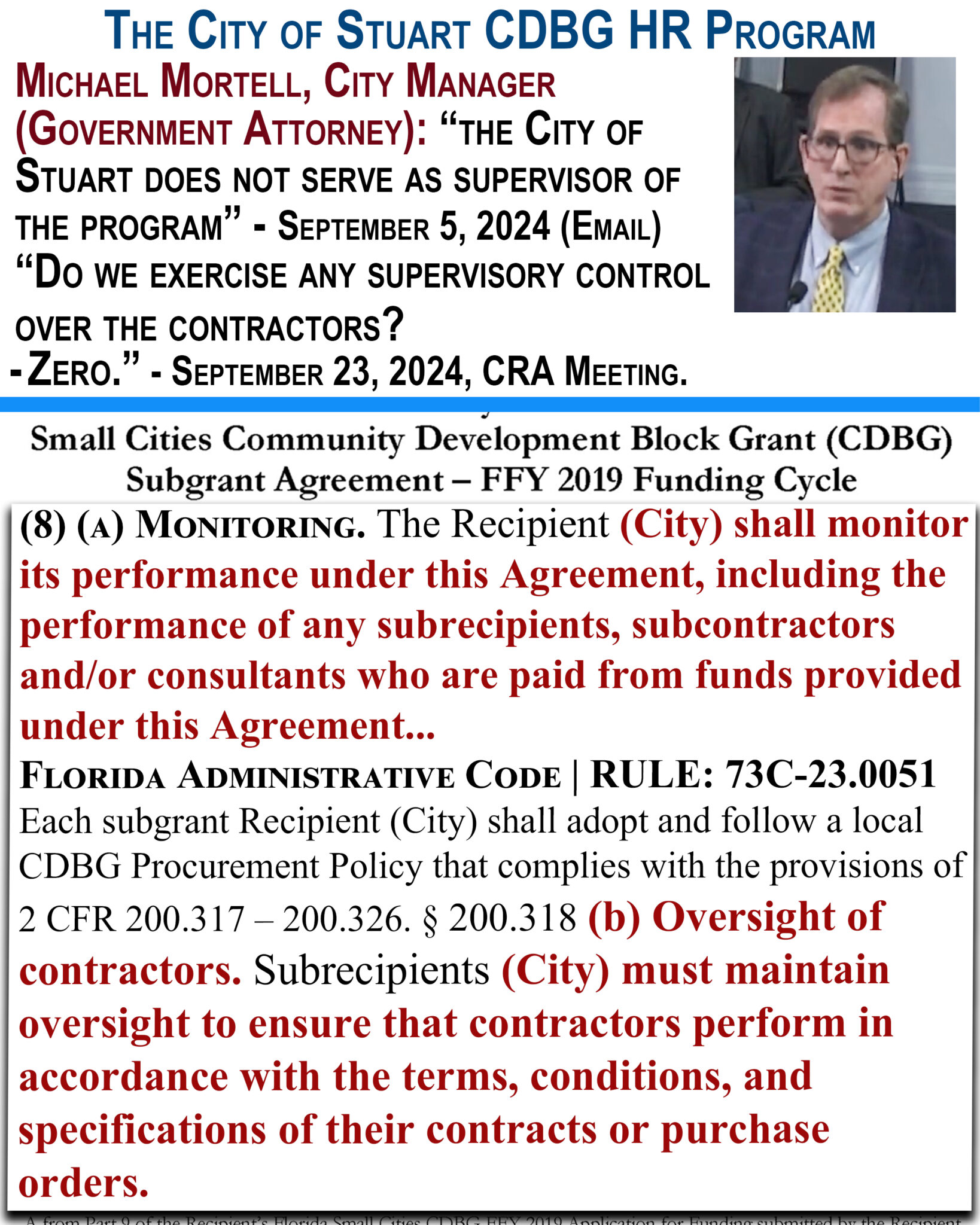 The City of Stuart Small Cities CDBG – Oversized Replacement Windows ...