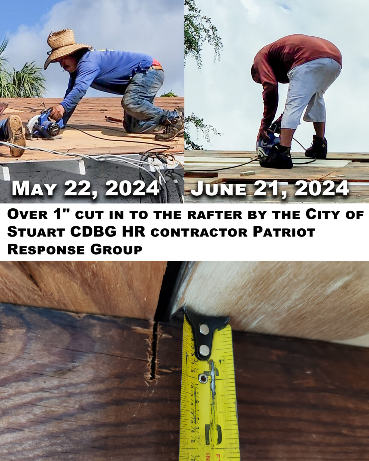 The City of Stuart CDBG HR Program - The Roof with the Fake Roof Ridge ...