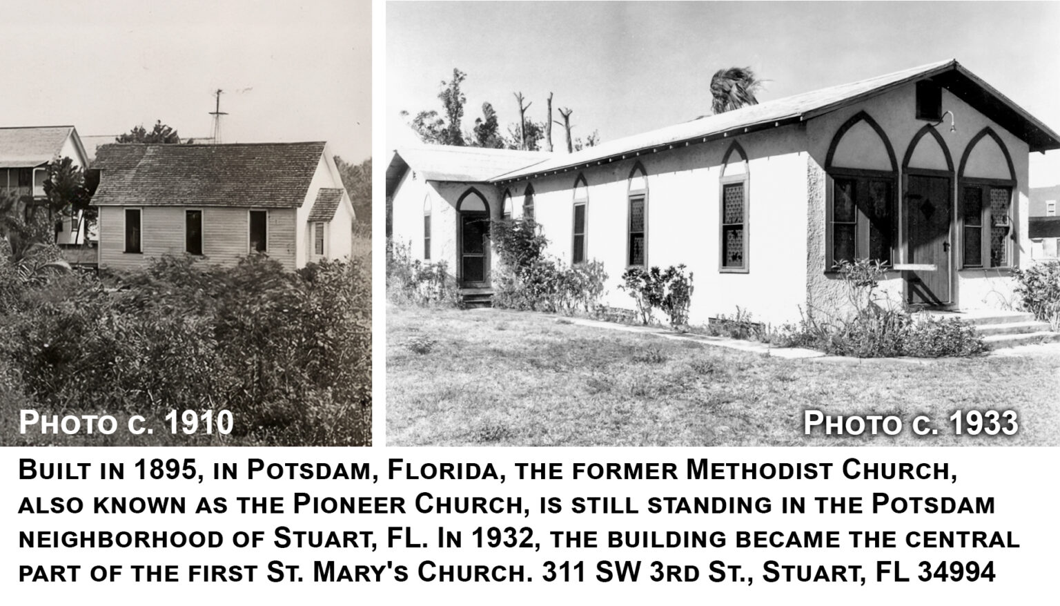Stuart’s Historic Pioneer Church Restoration and Maintenance - The 1895 ...